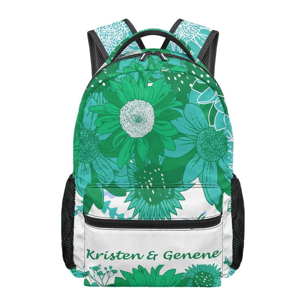 K & G original Hunter Green and white Backpacks – Orange Candi Co.